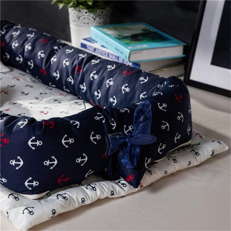 Babies Bloom Portable Captain Blue Print Portable Bedding Set/Crib