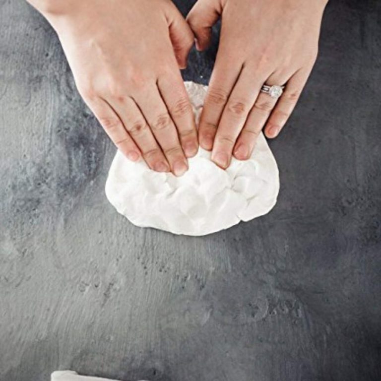 Baby Blue Handprint And Footprint Kit Solid Wood Photo Frame